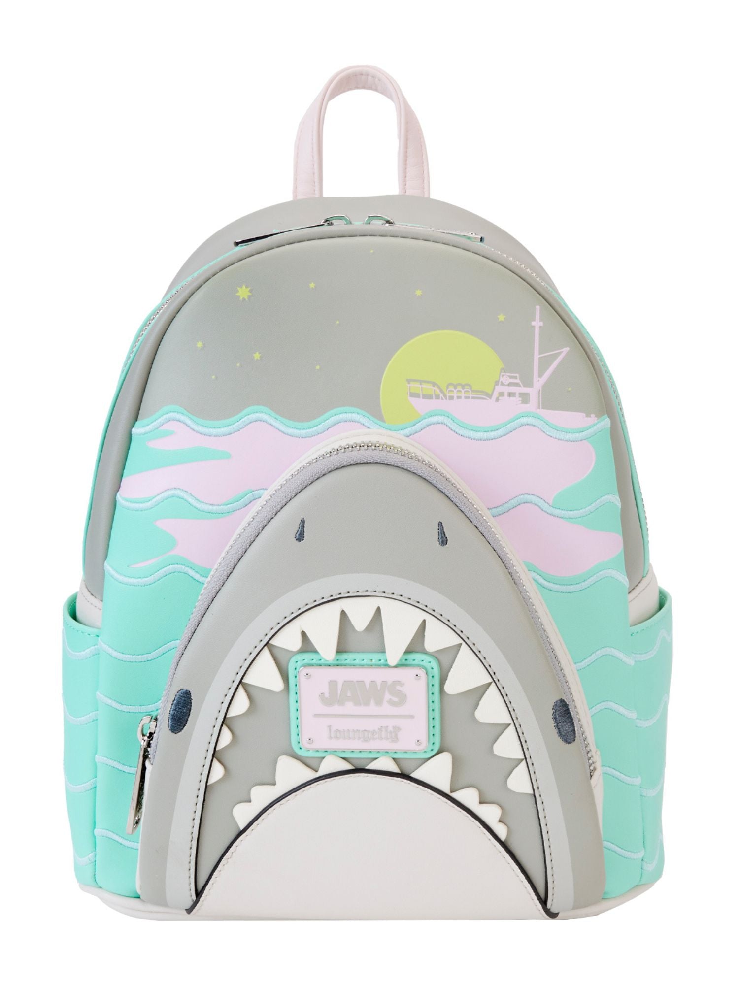 Loungefly x Universal Studios Jaws Mini Backpack Glow in the Dark ...