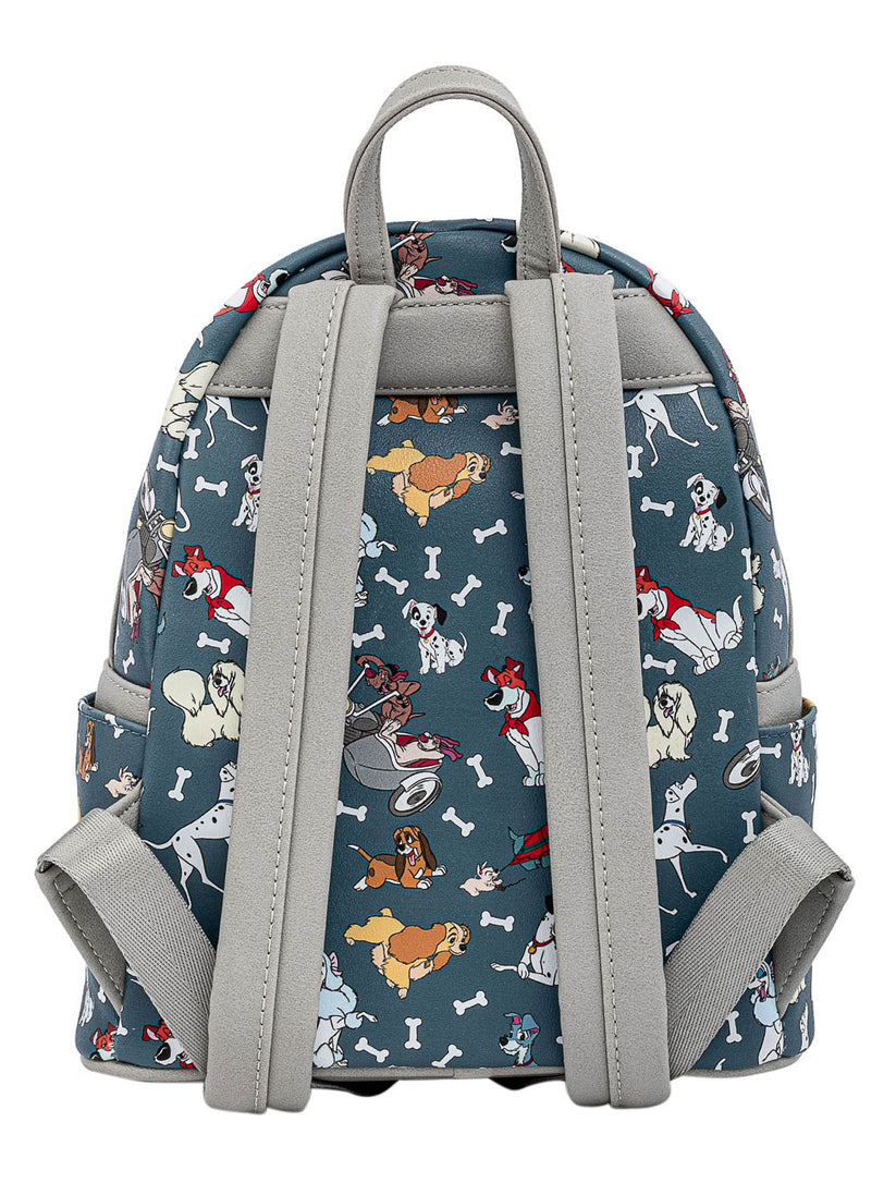 Loungefly x Disney Dogs Mini Backpack Handbag All-Over Print 101 Dalma ...